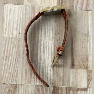 Seiko | Accessories | Seiko Solar Ladies Watch Gold Tone Rectangular ...